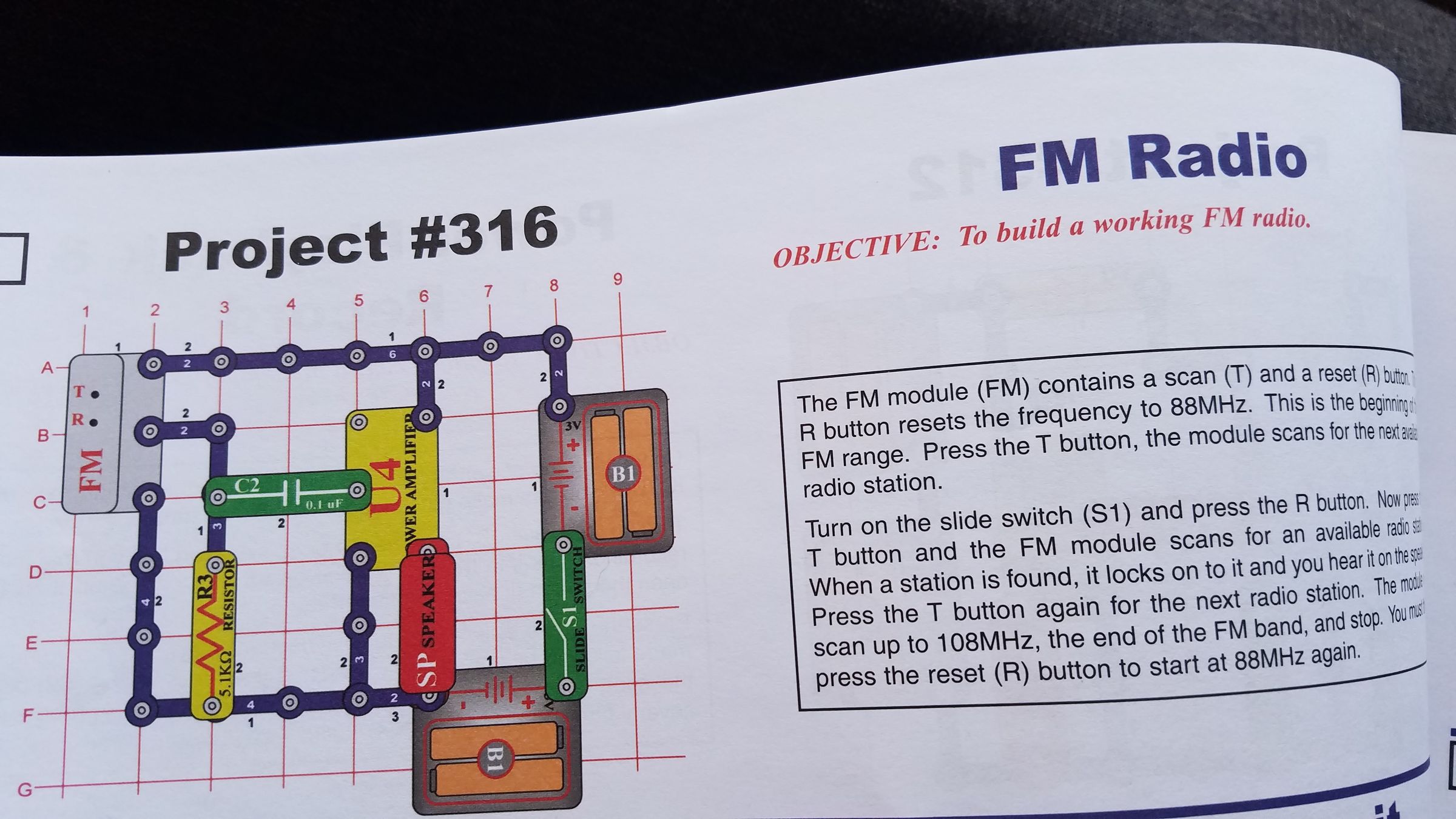 FM Radio From Snap Circuits : 13 Steps - Instructables