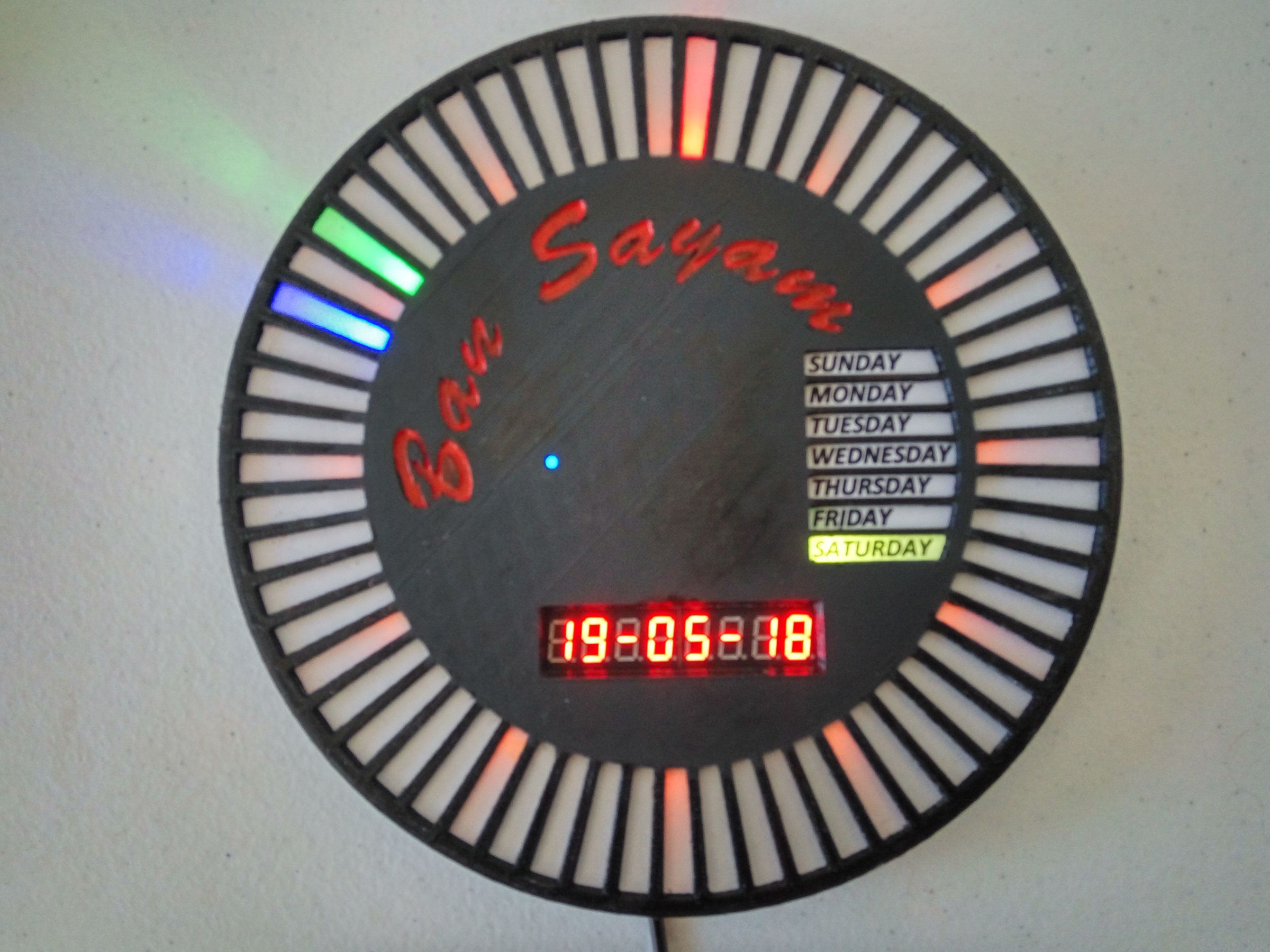 NeoPixel Clock : 10 Steps (with Pictures) - Instructables