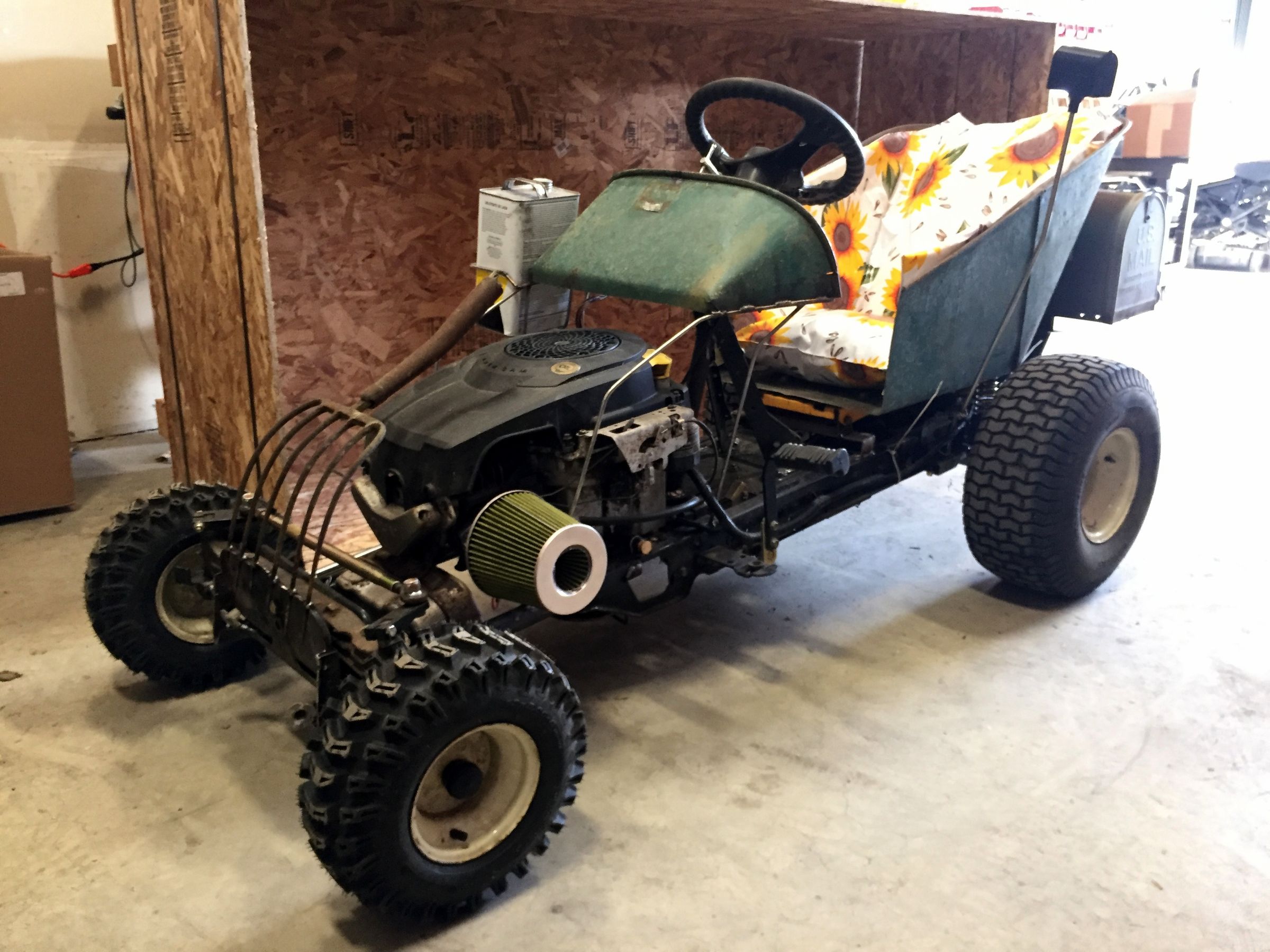 Rat Rod Mower Kart : 10 Steps (with Pictures) - Instructables