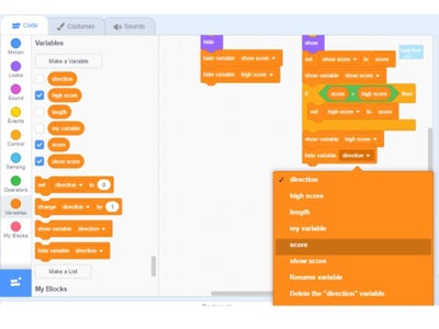 How to Code a Snake Game on Scratch : 15 Steps (with Pictures ...