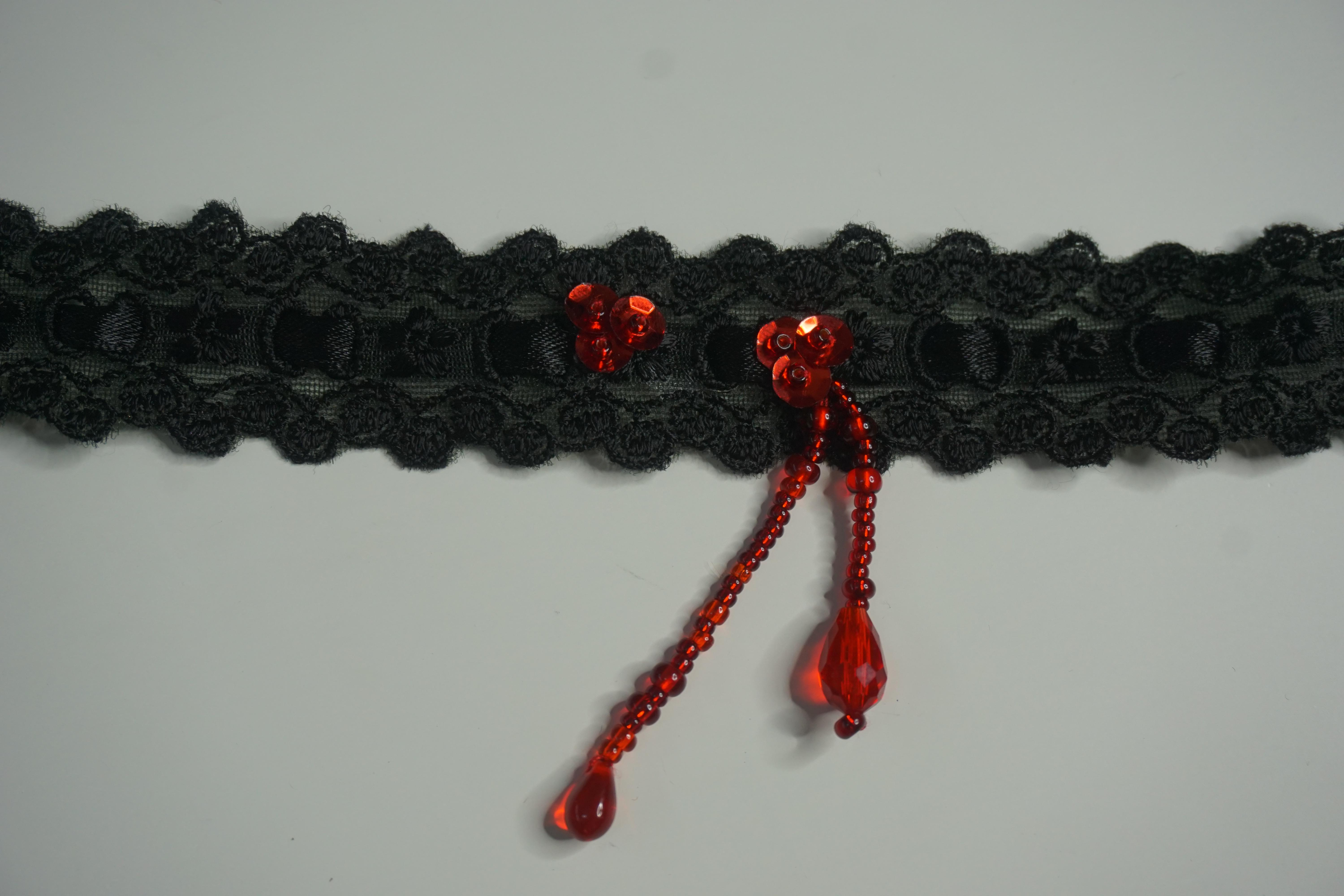 How to Make Blood Drop Chokers : 5 Steps (with Pictures) - Instructables