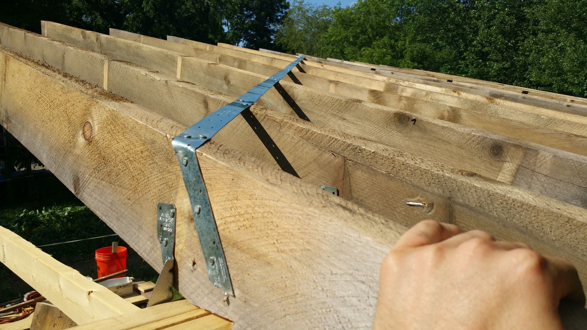 Build a Portable Rough-Sawn Shed : 15 Steps (with Pictures) - Instructables