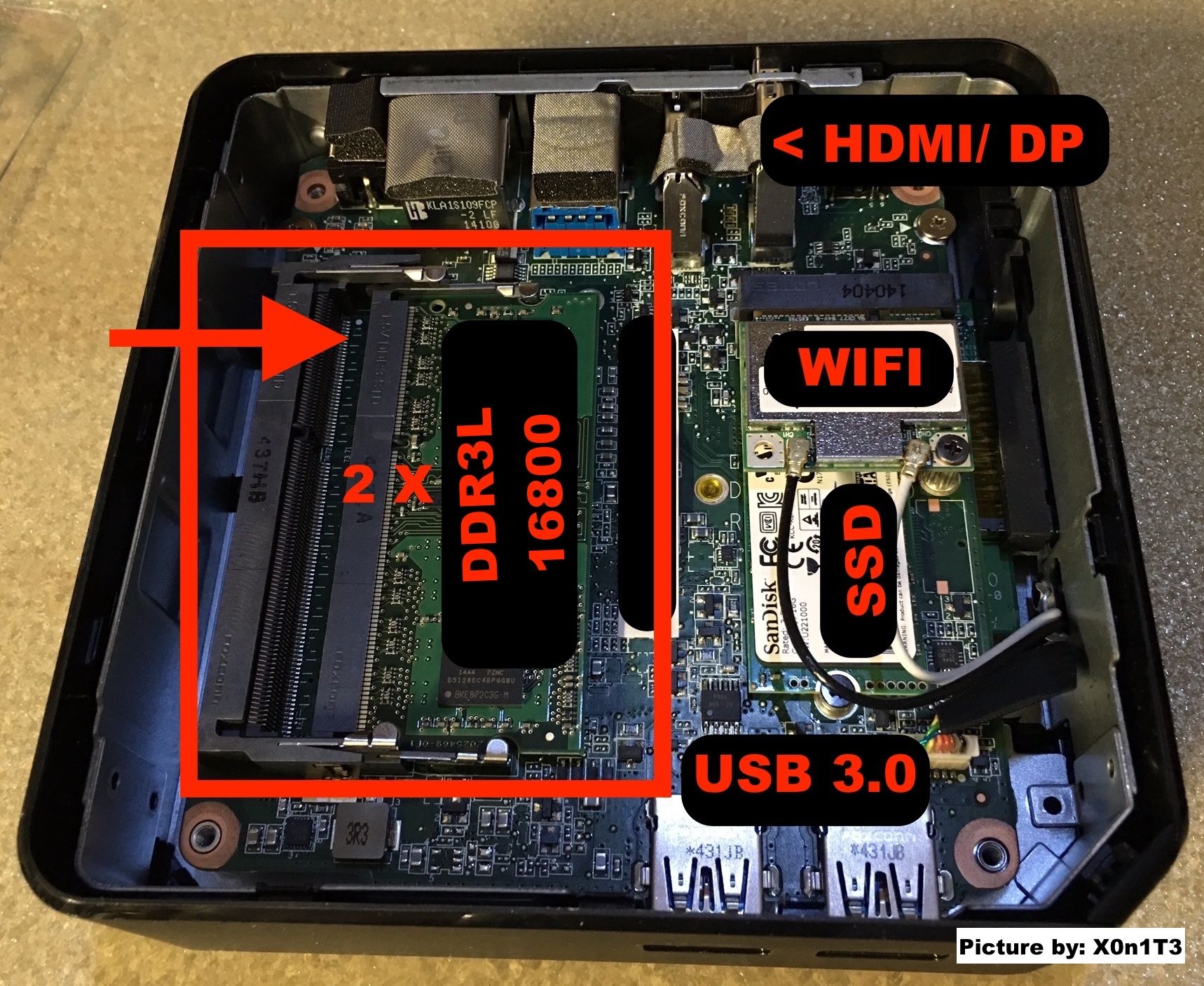 Upgrading the Asus Chromebox CN60 / M004U : 4 Steps (with Pictures ...