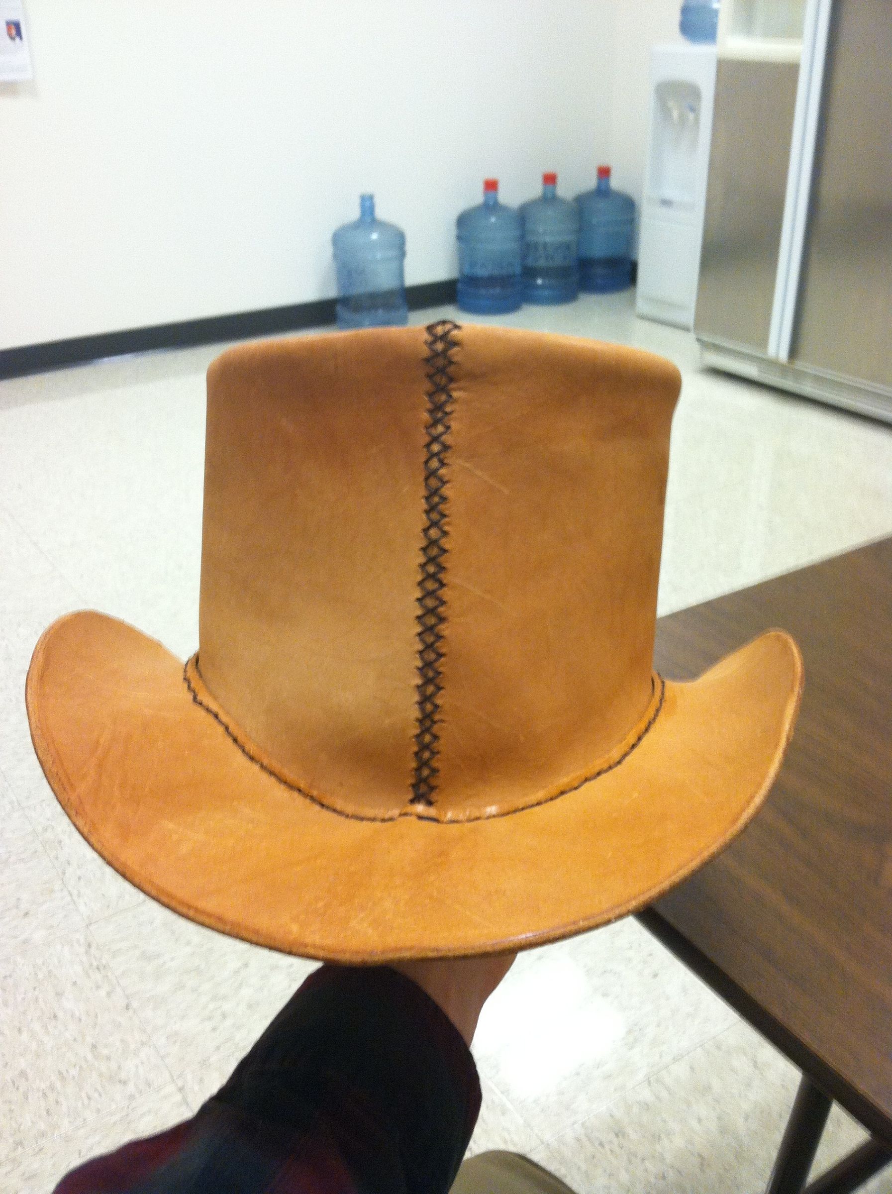 How to Make a Leather Top Hat : 12 Steps (with Pictures) - Instructables
