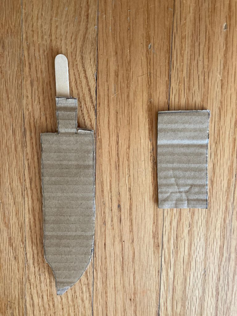 How to Make a Combat Knife Out of Cardboard : 5 Steps - Instructables