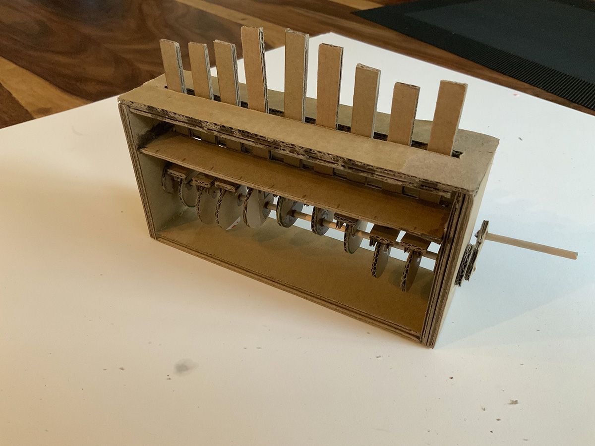 Cardboard Mechanical Toy : 8 Steps (with Pictures) - Instructables