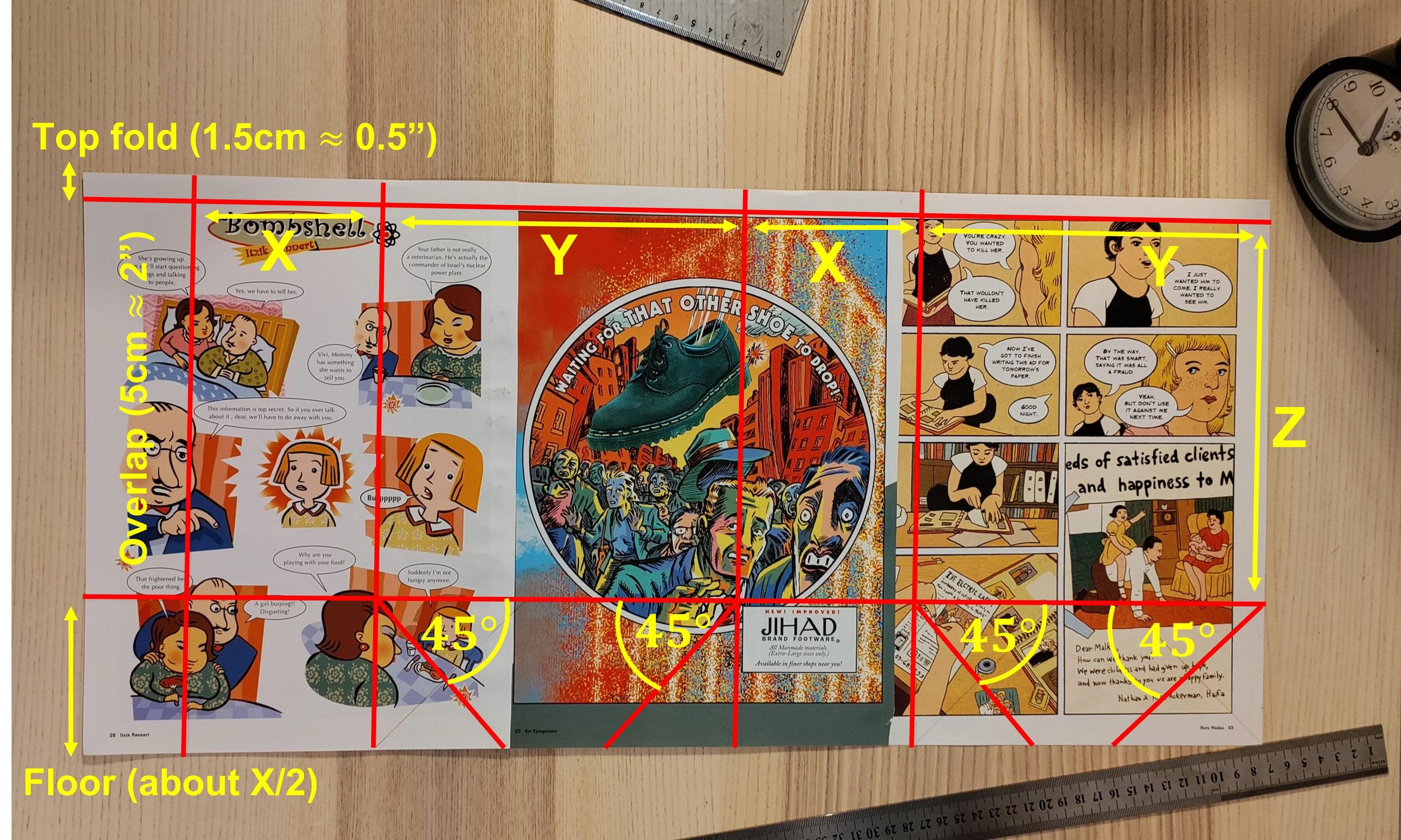 Easy Gift Bag Made of Comic Books : 8 Steps (with Pictures) - Instructables