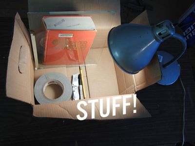 Bargain-Price Book Scanner From a Cardboard Box. : 11 Steps (with ...