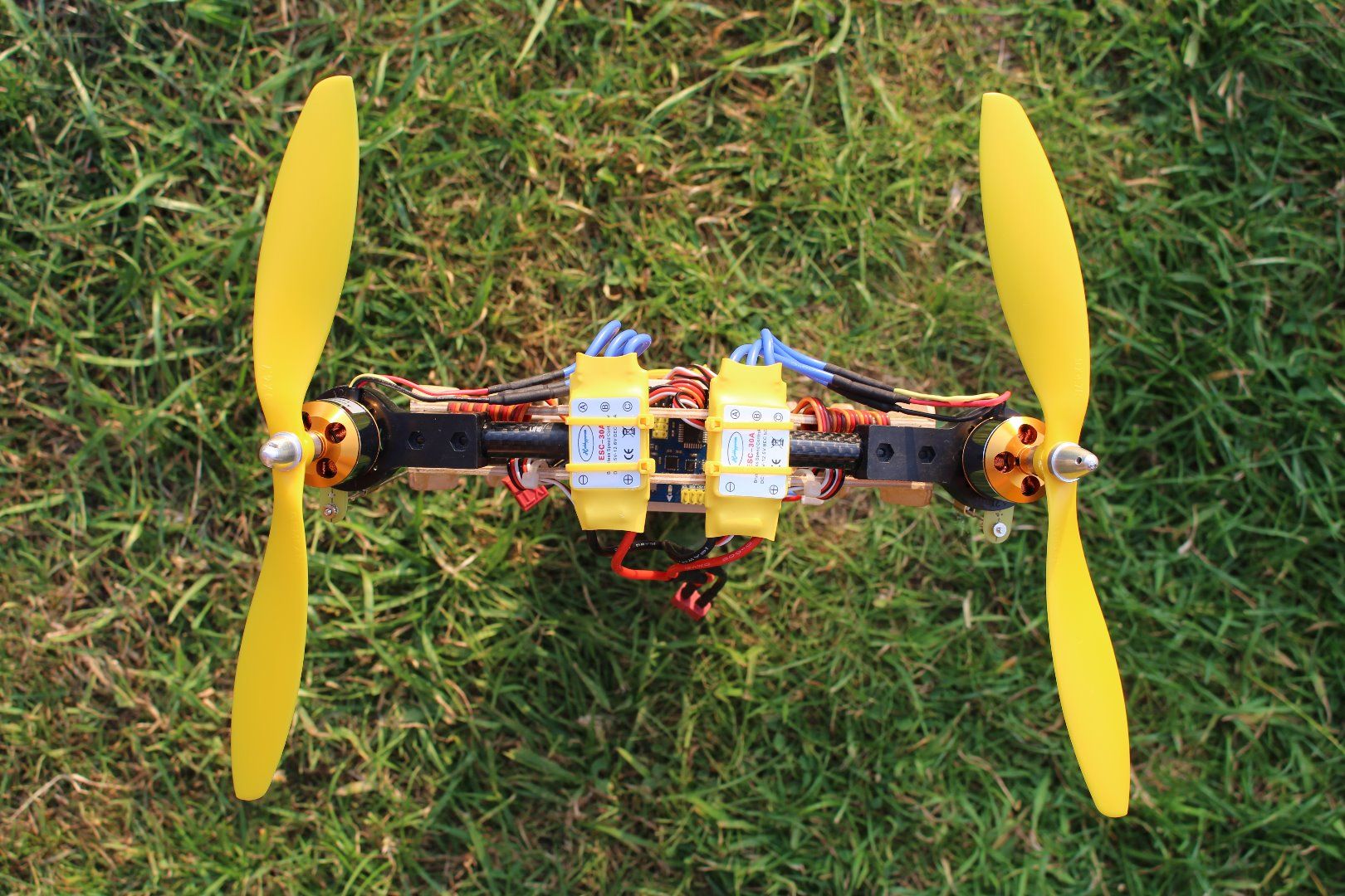 Bicopter A2212 1400Kv Motors Multiwii Fc : 4 Steps (with Pictures ...