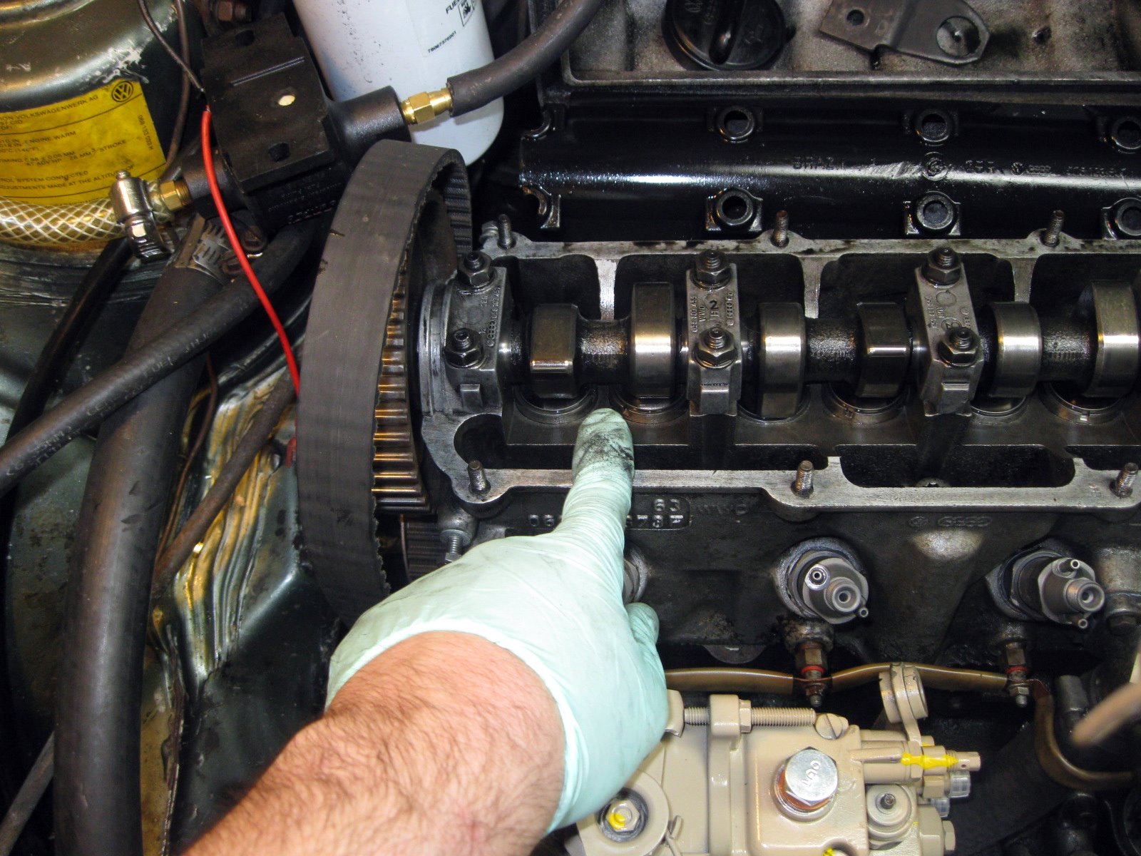 Replace a Mechanical Fuel Injection System on 1981 VW Rabbit Diesel ...