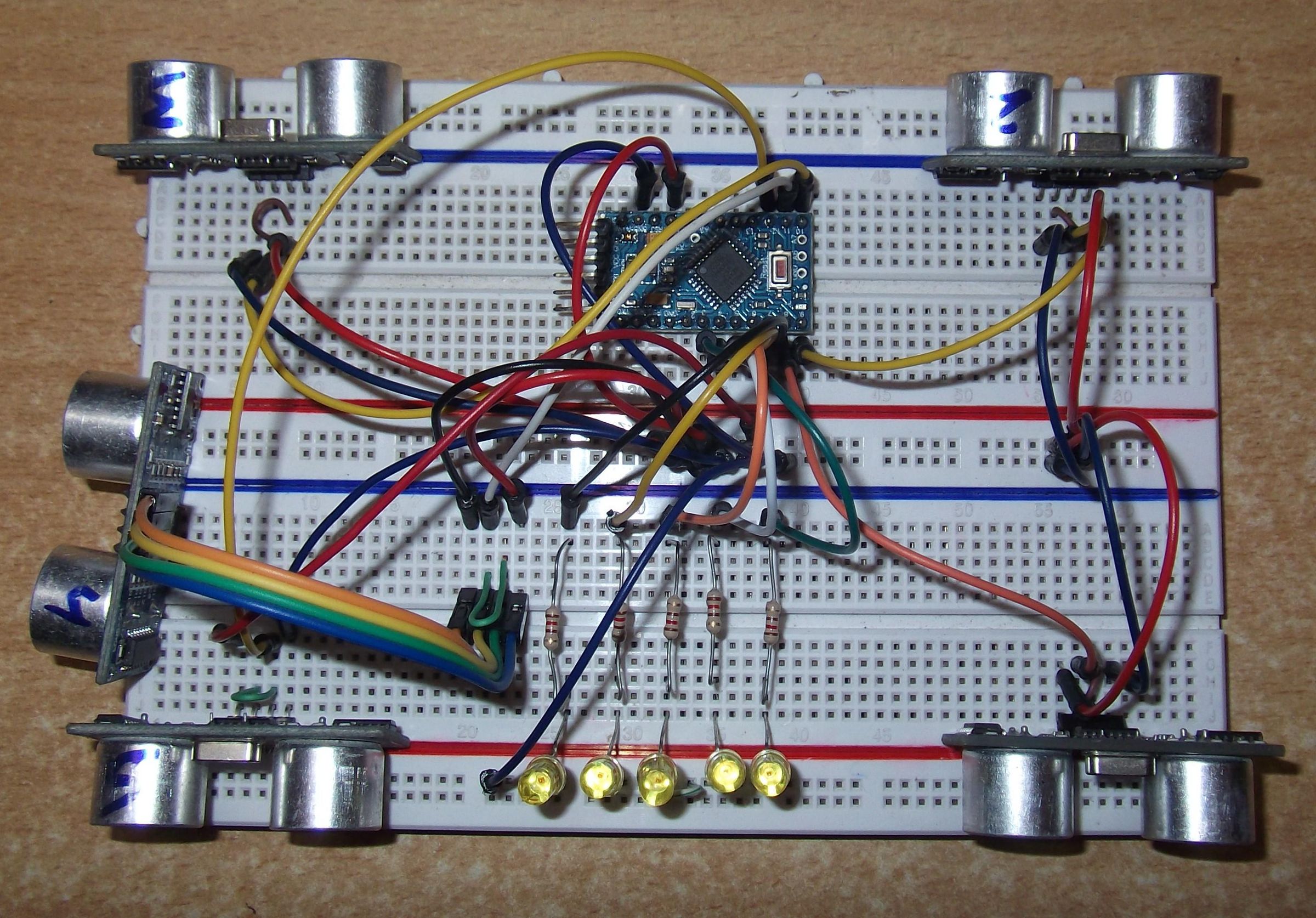 Multiple Ultrasonic Sensor Using Single Arduino - Instructables