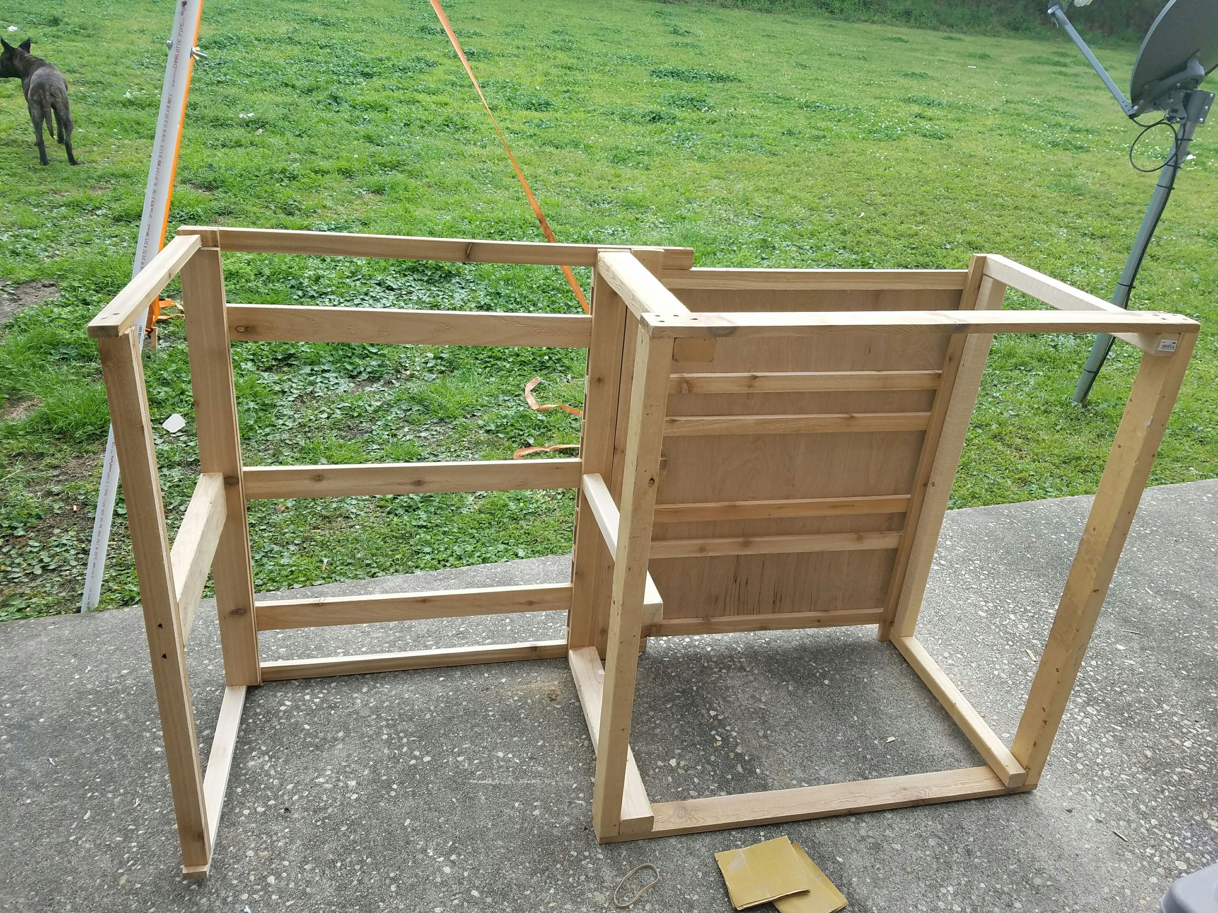 DIY 4X8 Micro-Tiny House Camper on Harbor Freight Trailer : 17 Steps ...