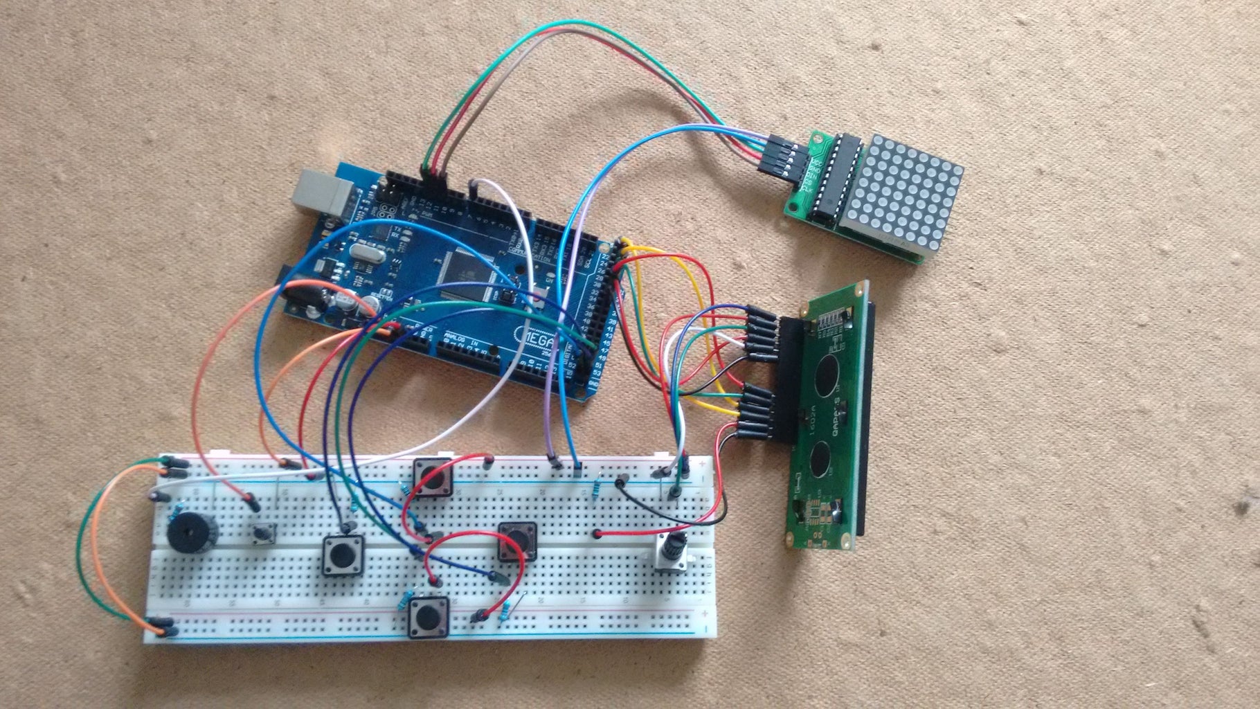 Make Your Own Arduino Based Game Console 5 Steps With Pictures Instructables