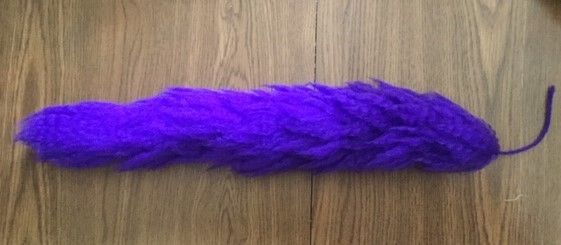 Stuffed Animals & Plushies Toys Adorable Custom Fuzzy Yarn Worm on a ...