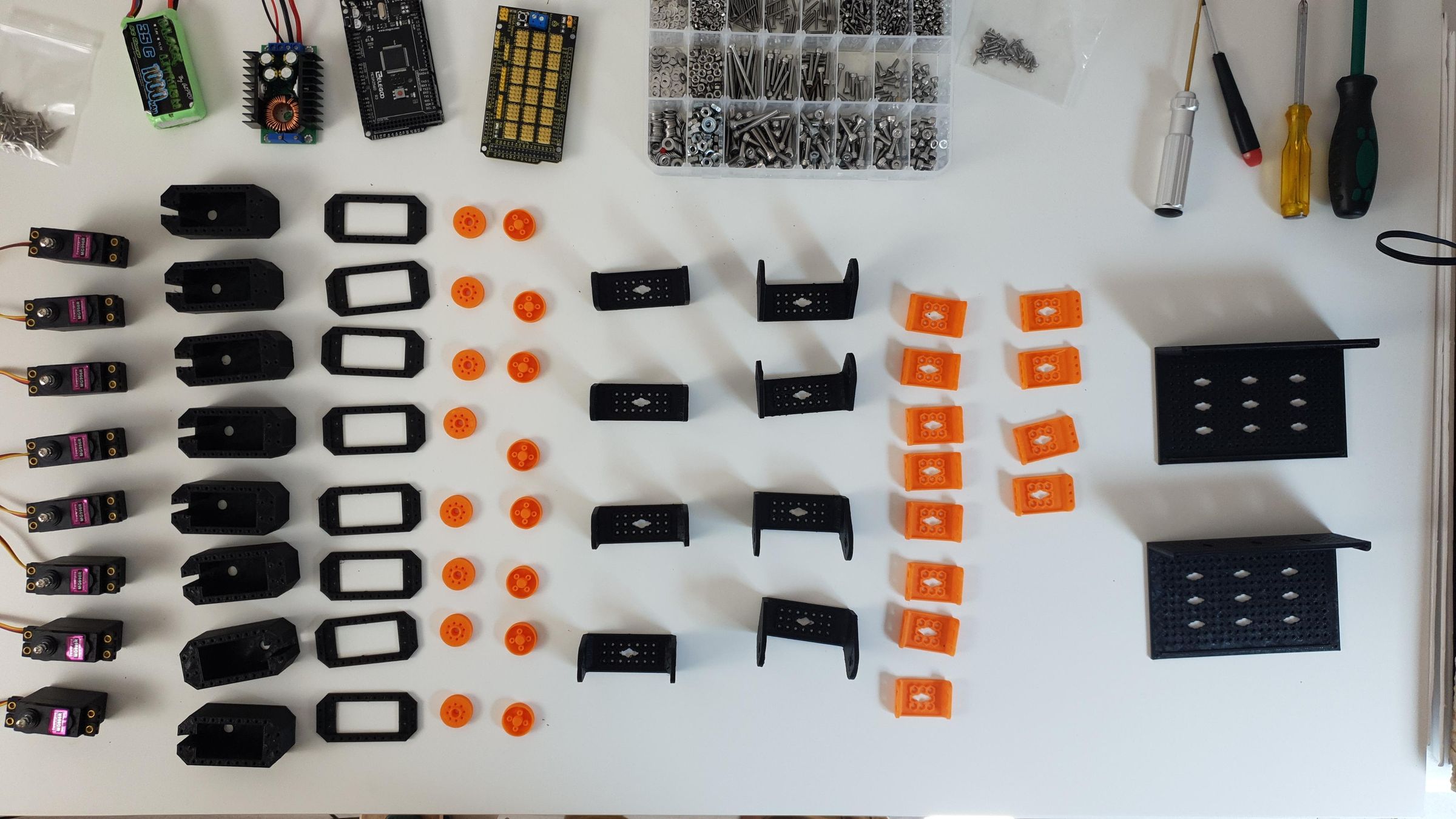 3D Printed Robot Kit for Arduino 🤖 Make Your Own Robots! : 8 Steps ...