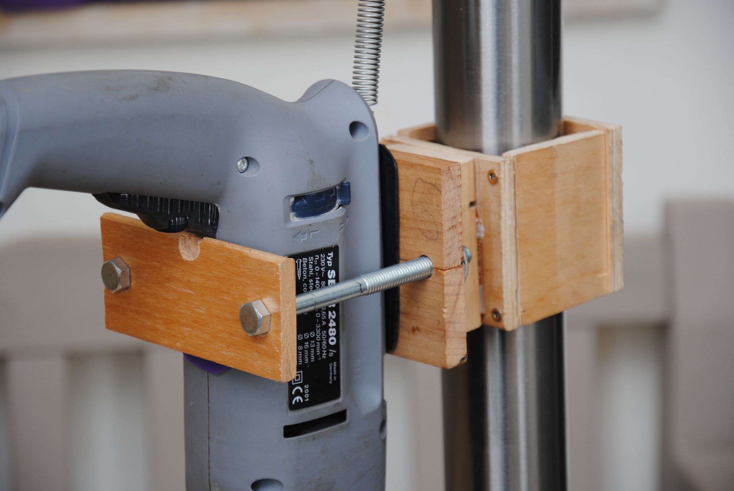 Build Your Own Drill Press for FREE! : 12 Steps (with Pictures ...