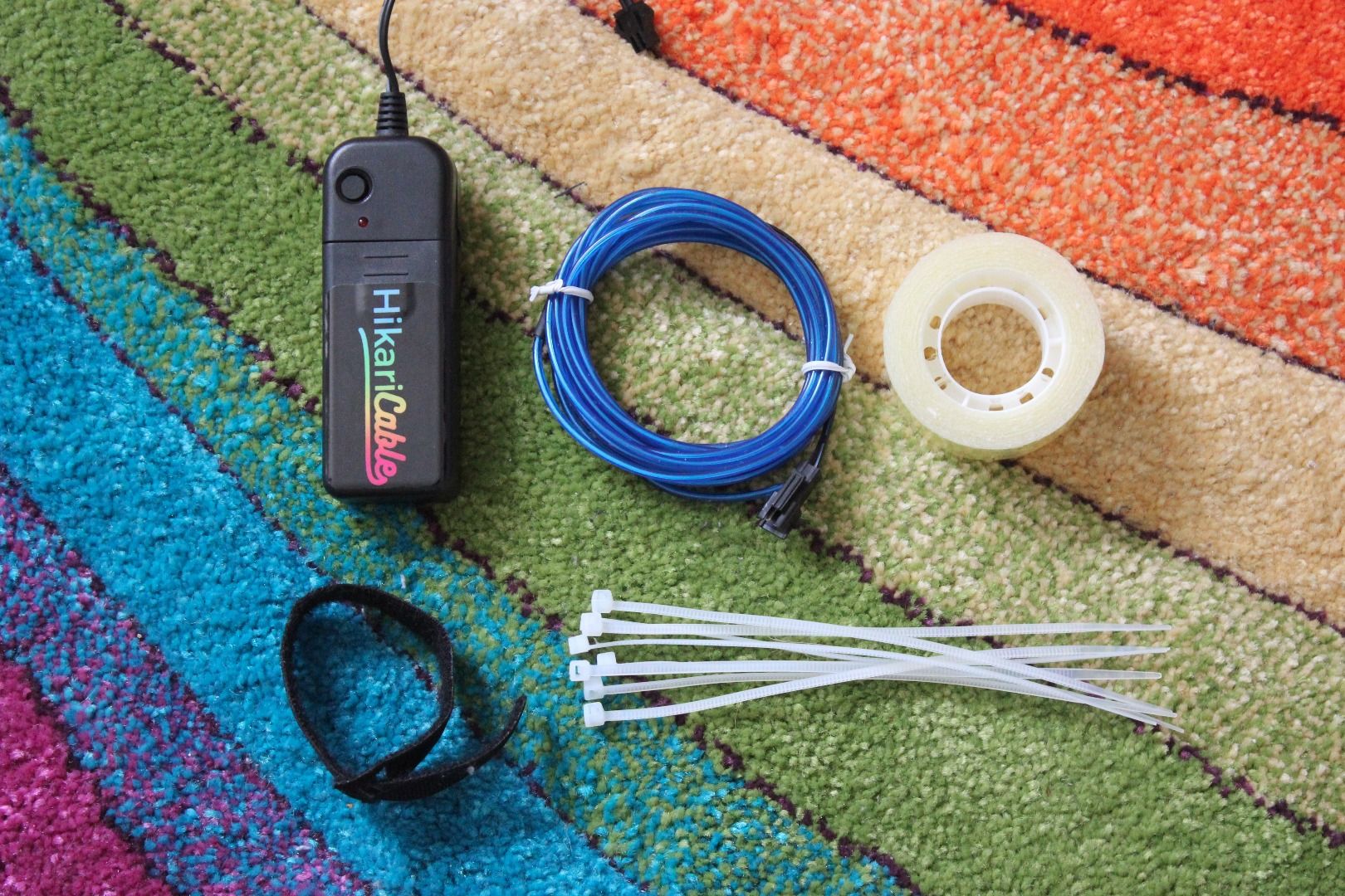 Neon Glow Bike With EL Wire Kits : 3 Steps (with Pictures) - Instructables