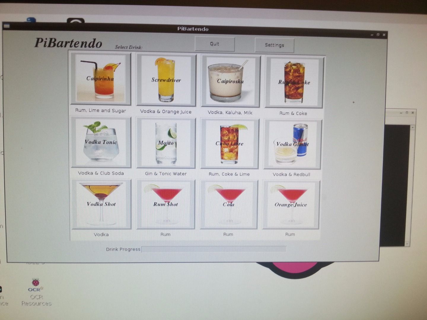 Raspberry Pi Controller Automatic Drink Dispensing Robotic Bartender ...