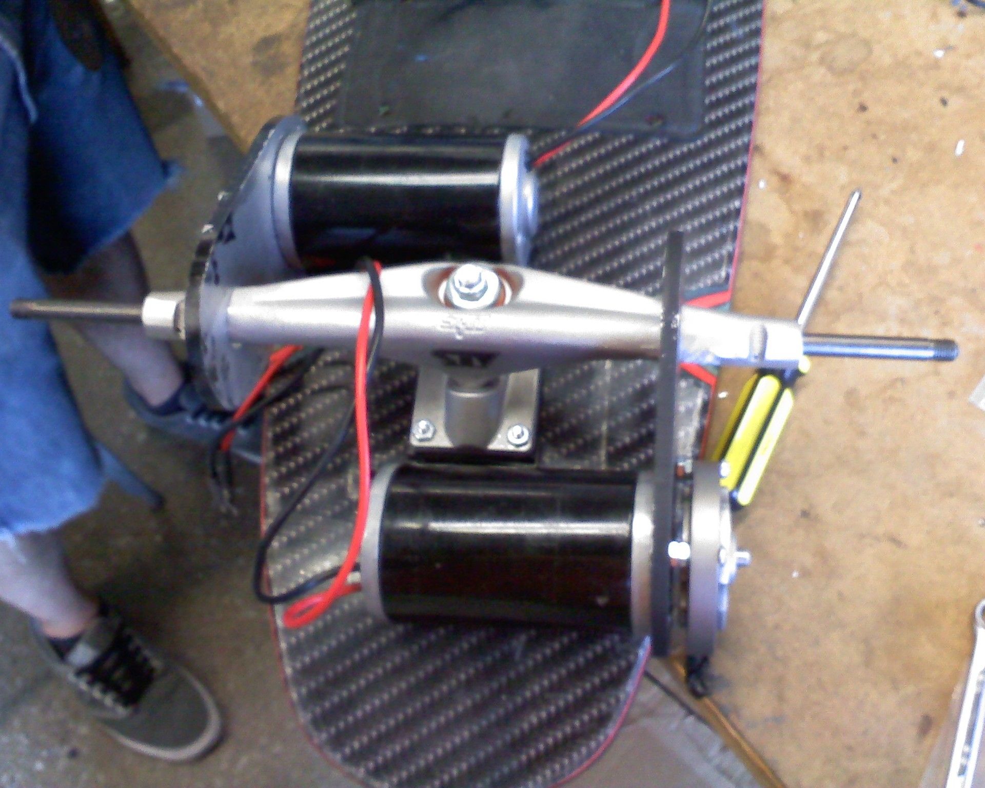 Electric Longboard Build & Clever CIM Motor Drivetrain : 10 Steps (with ...