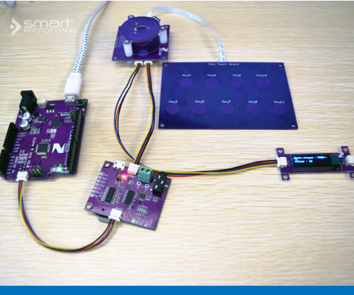 Sharp gp2y0a41sk0f arduino