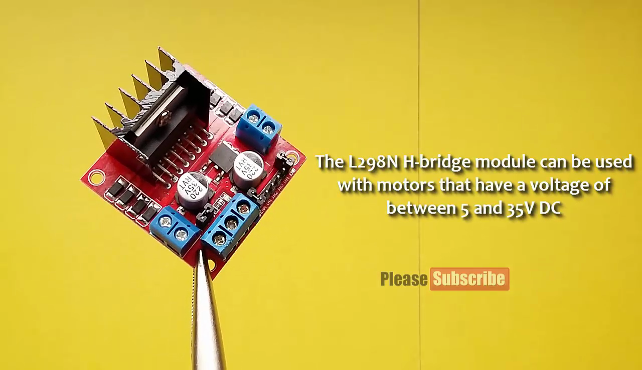 Arduino - DC Motor Control and PWM Signal With L298N H-bridge : 5 Steps - Instructables
