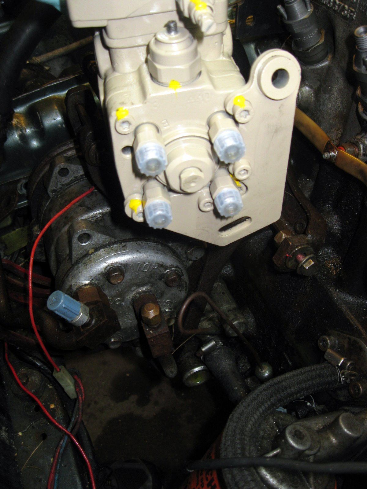 Replace a Mechanical Fuel Injection System on 1981 VW Rabbit Diesel ...