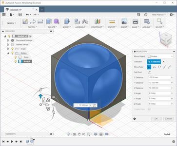 Impossible Object With Fusion 360 - Box and Ball : 10 Steps - Instructables