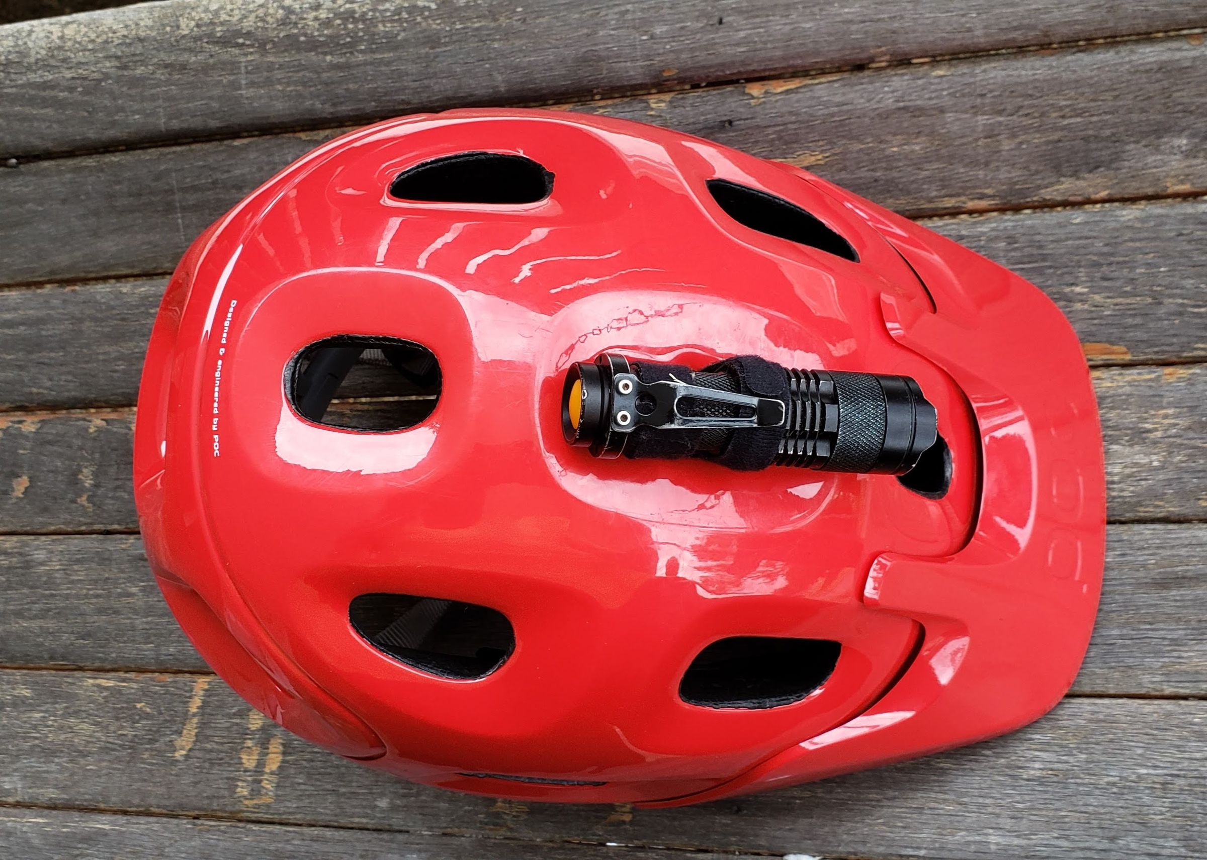 Bicycle Helmet Light Mount : 4 Steps - Instructables