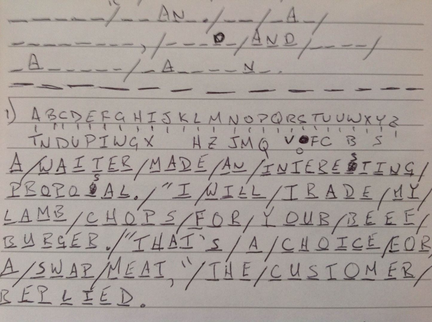 How to Solve Simple Substitution Ciphers : 5 Steps - Instructables
