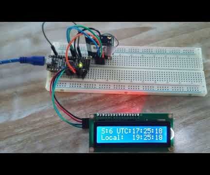 GPS Clock Time Adjusted to Timezone and Daylight Saving Time ...
