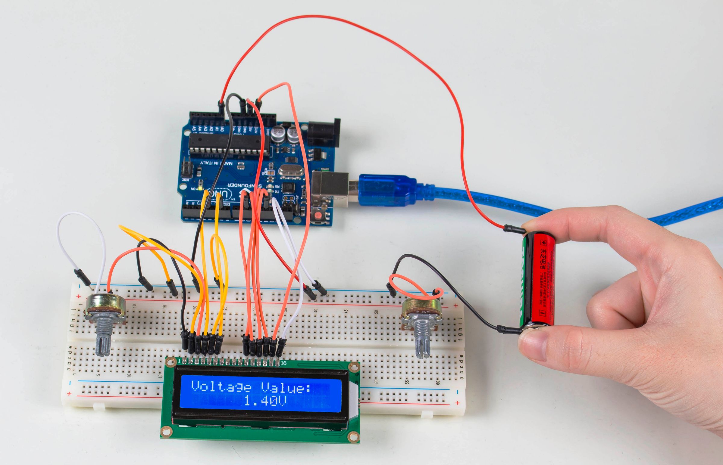 How to Make a 5V Voltmeter With Arduino : 8 Steps (with Pictures ...