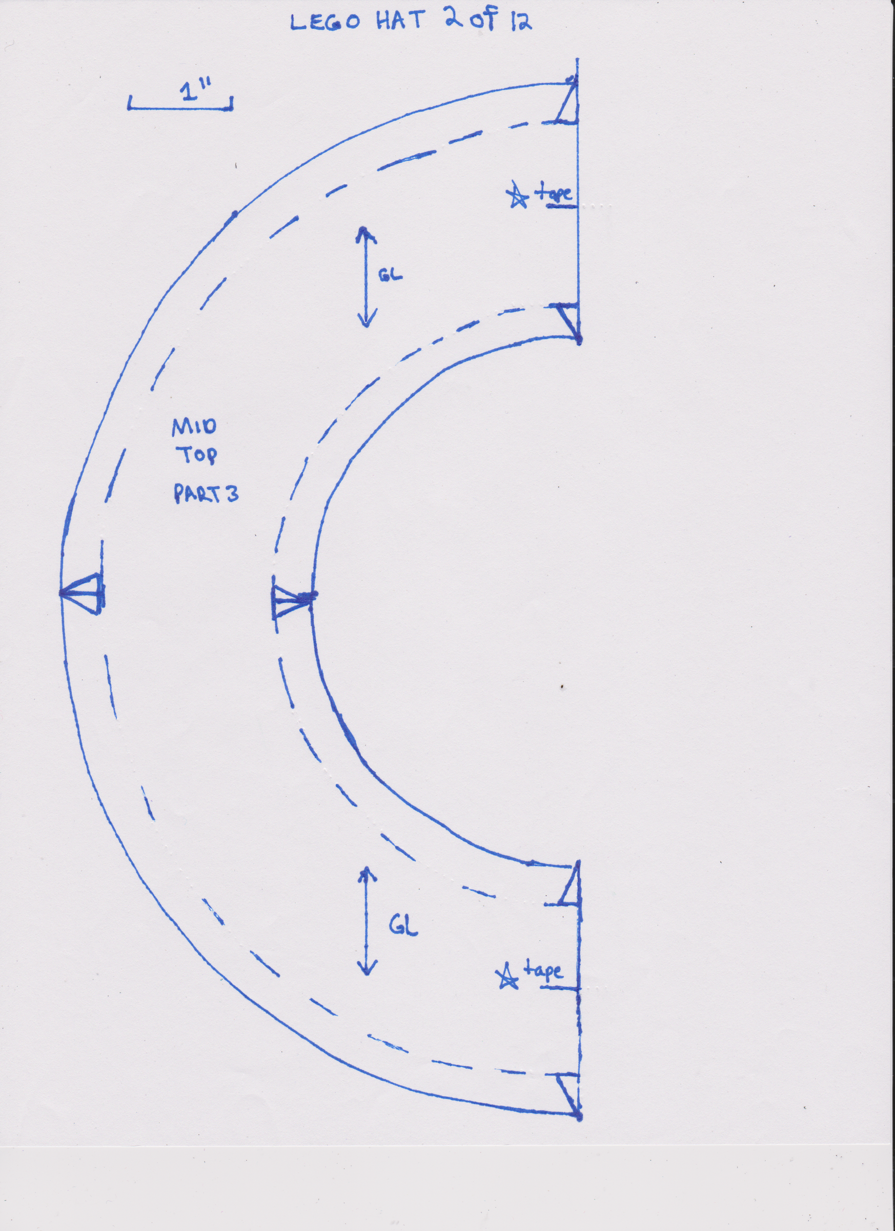 Cloth LEGO Brick Hat + Sewing Pattern. : 34 Steps (with Pictures ...