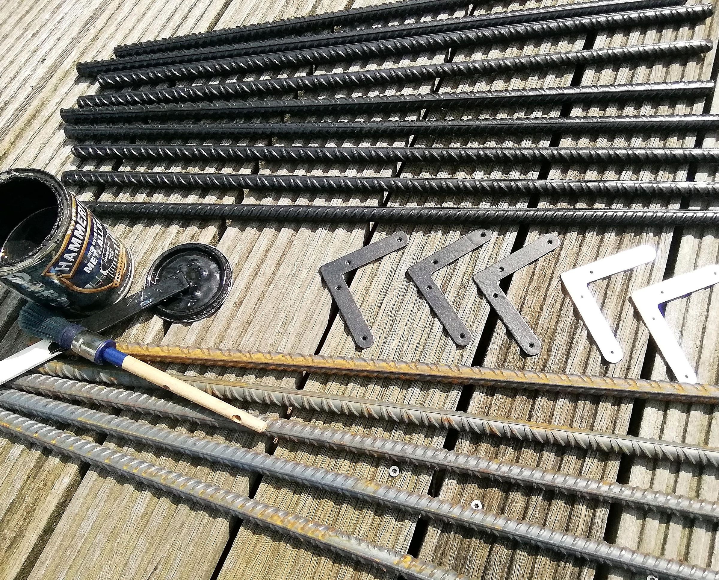 Fence Made From Rebar and Douglas Fir Wood : 23 Steps (with Pictures ...