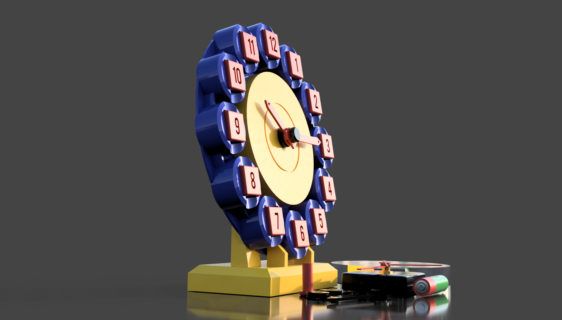 Learning Clock - Versatile - 3D Printed : 6 Steps (with Pictures ...