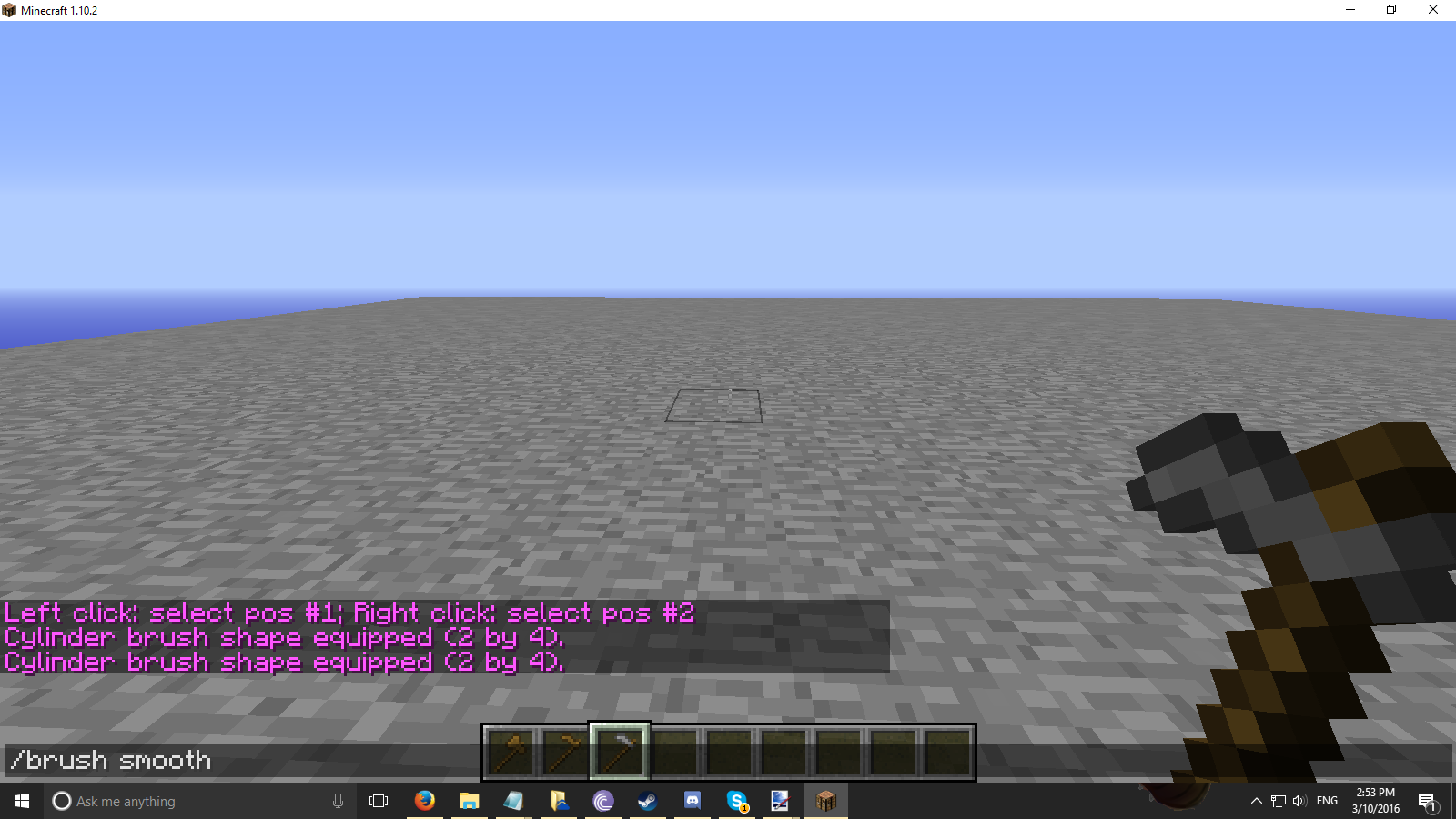 How to Make Smooth Terrain in Minecraft With Worldedit. (First ...