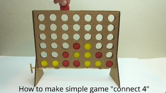 Connect 4, Simple DIY From Cardboard : 4 Steps - Instructables