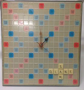Personalised Scrabble Board Clock : 4 Steps (with Pictures) - Instructables