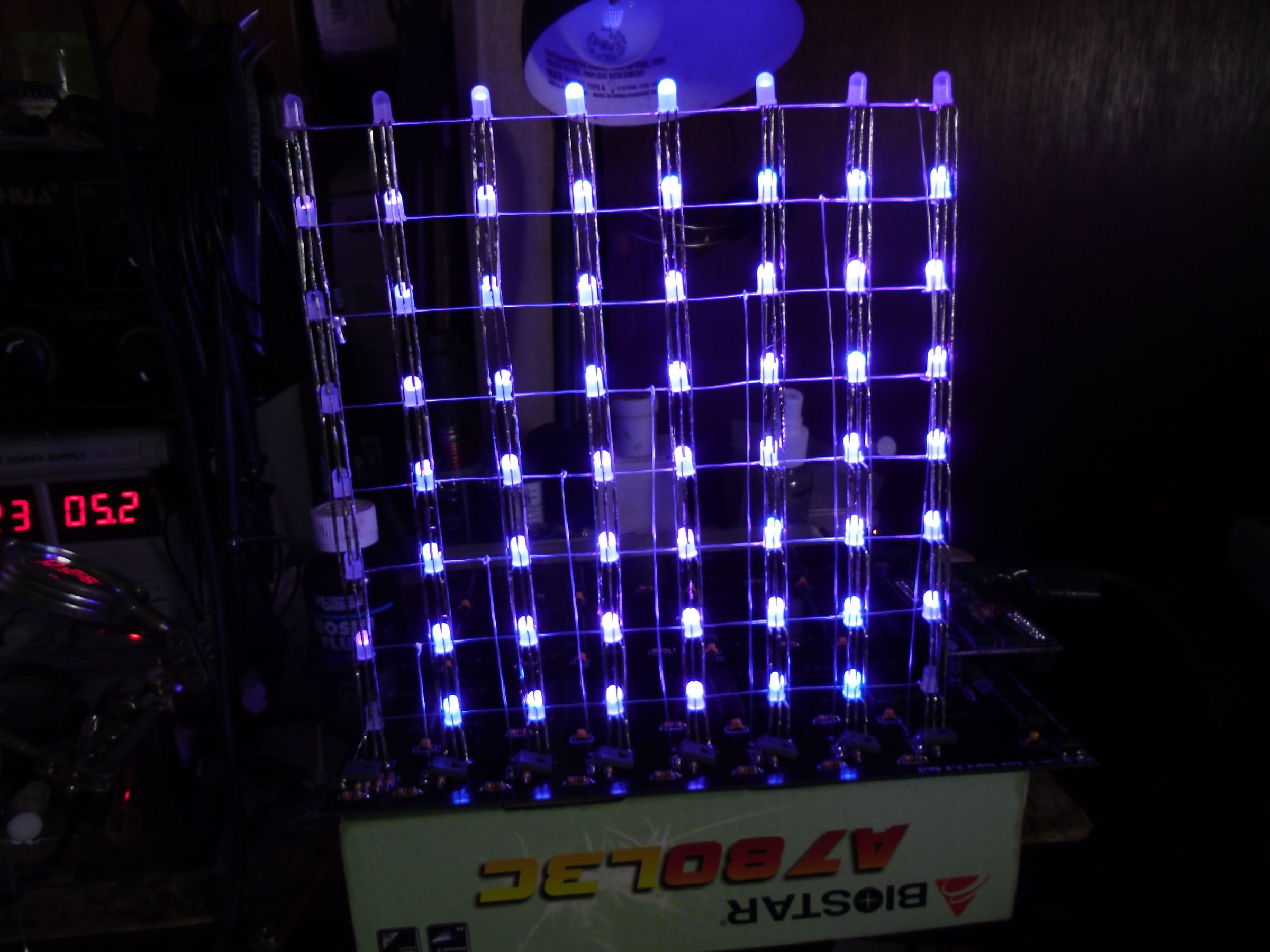 8X8X8 3D RGB LED Cube : 18 Steps (with Pictures) - Instructables