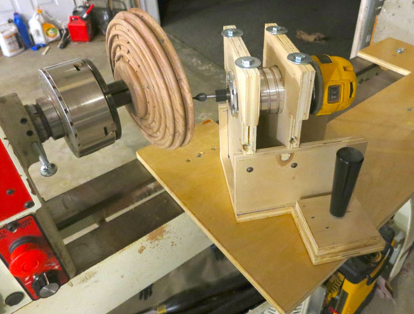 Router Fluting Jig for Wood Lathe : 5 Steps (with Pictures) - Instructables