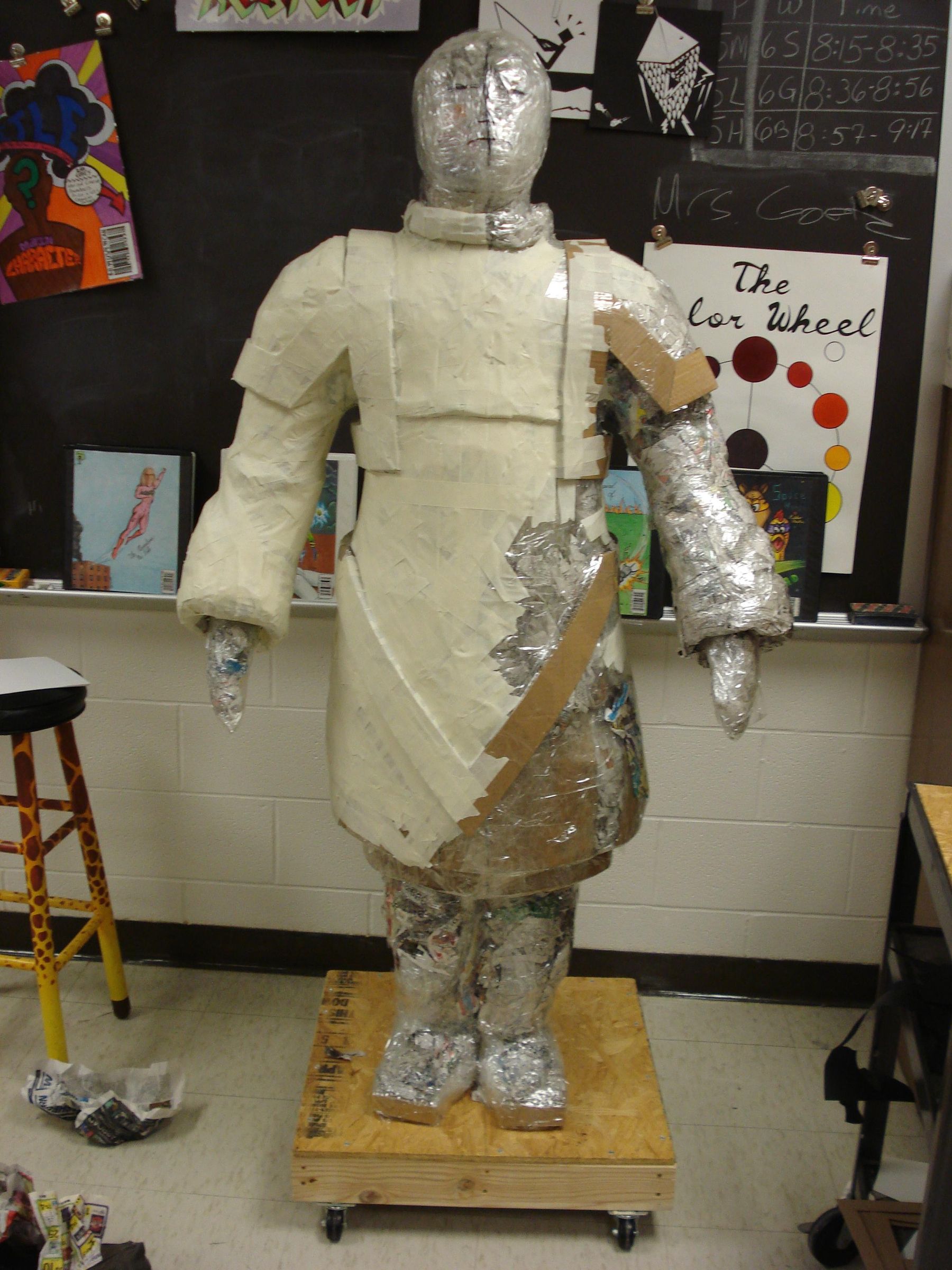 Paper Mache Terracotta Warrior : 4 Steps (with Pictures) - Instructables