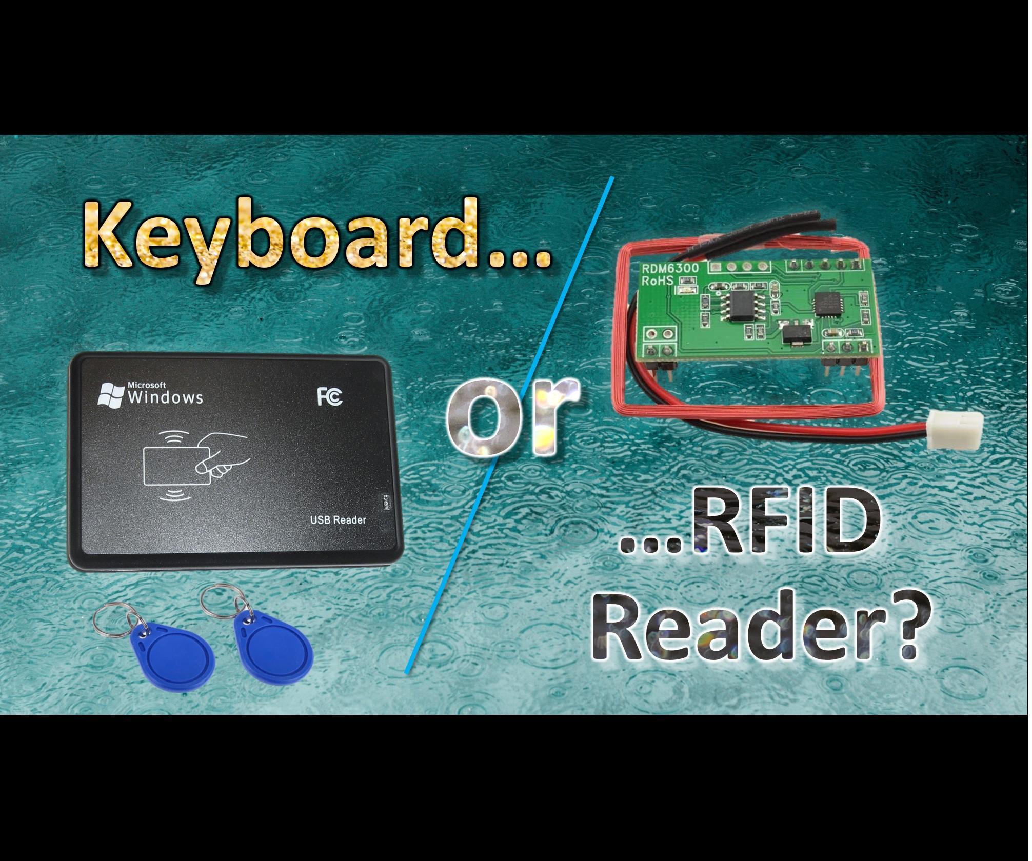 Signal-Routing for “Keyboard-like” RFID / Barcode Readers – and an ...