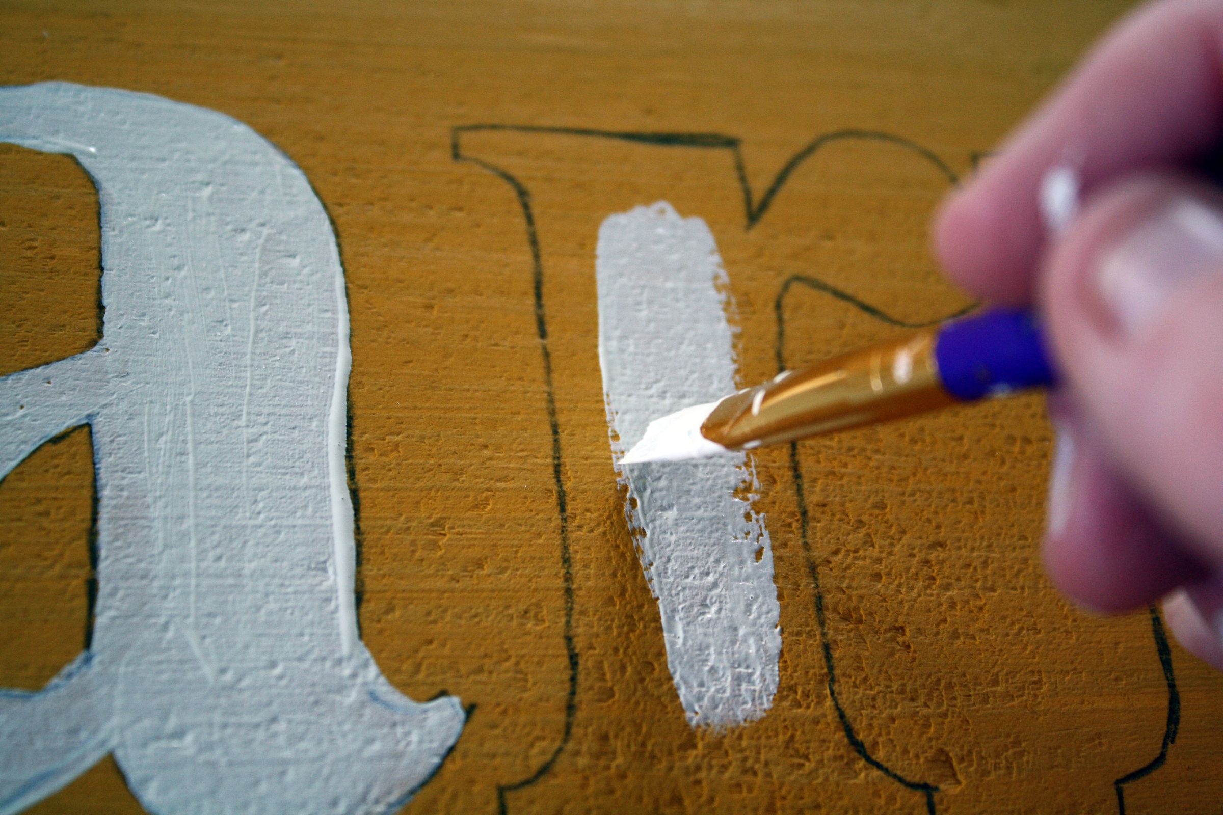 How to Make a (Totally Fake) Antique Sign : 10 Steps (with Pictures ...