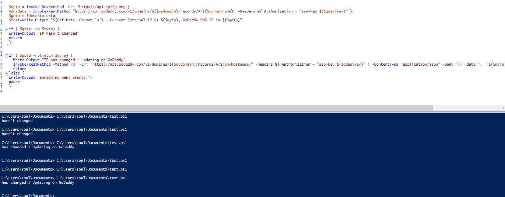 Quick and Dirty Dynamic DNS Using GoDaddy : 4 Steps - Instructables