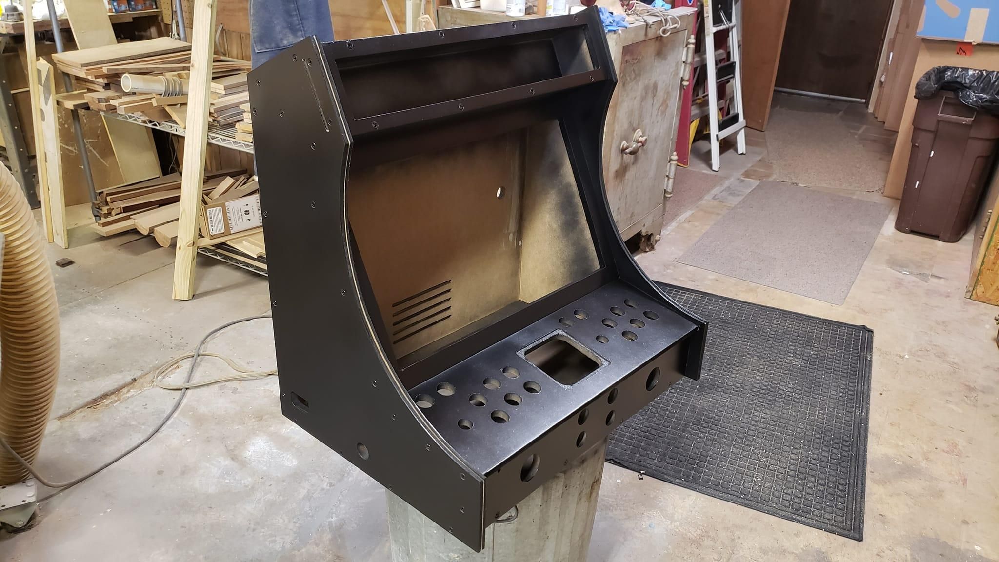 2-Player Bartop Arcade Machine (Powered by Pi) : 19 Steps (with ...