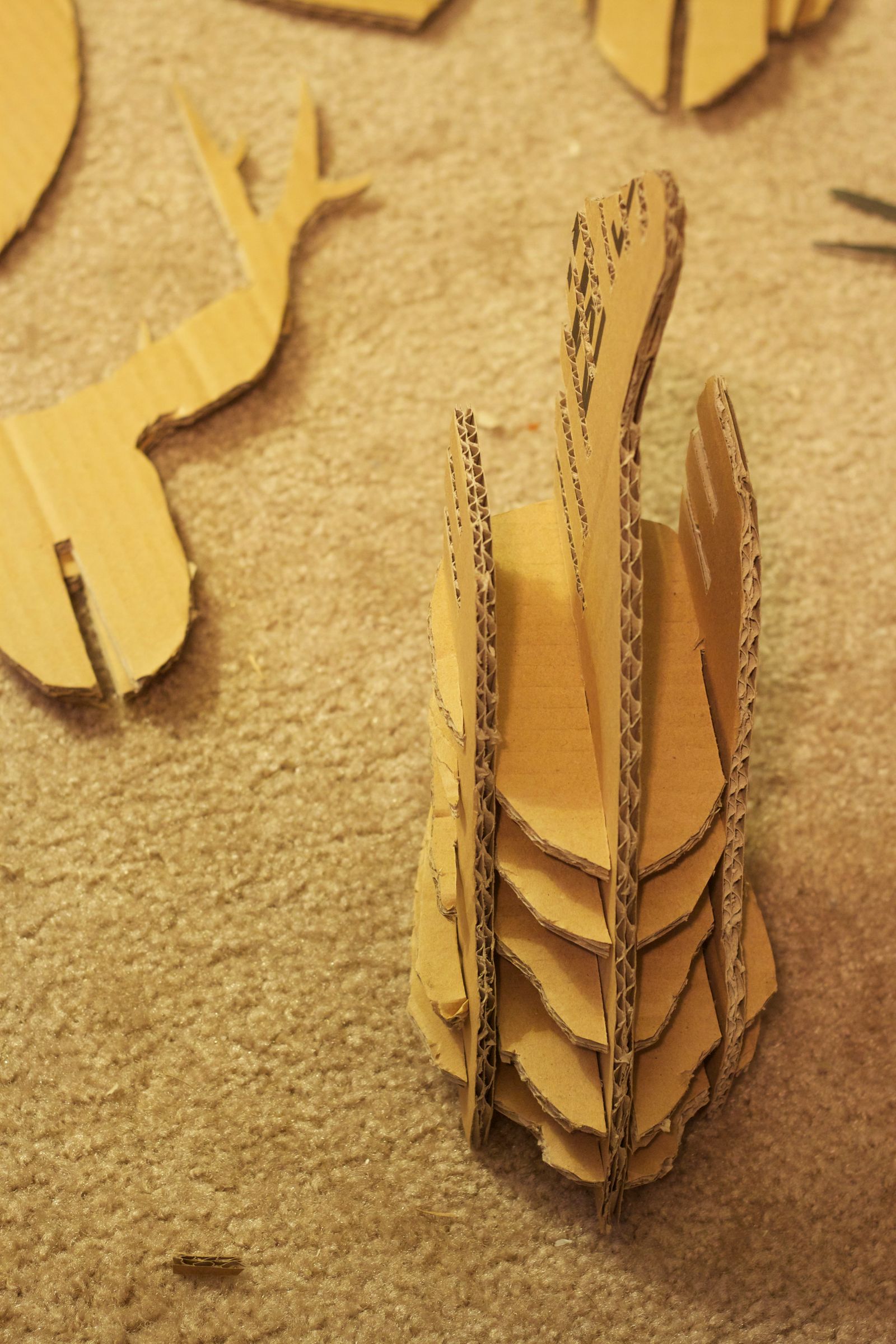 DIY Cardboard Deer Head : 5 Steps (with Pictures) - Instructables