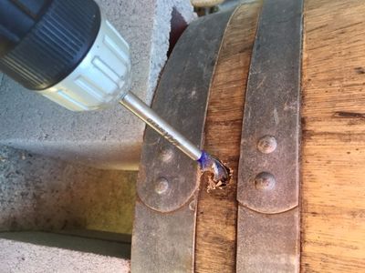 Converting Wine Barrels to Rain Harvest Barrels : 12 Steps (with ...