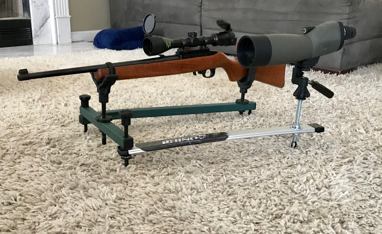 DIY Shooting (gun) Rest With Spotting Scope : 4 Steps - Instructables