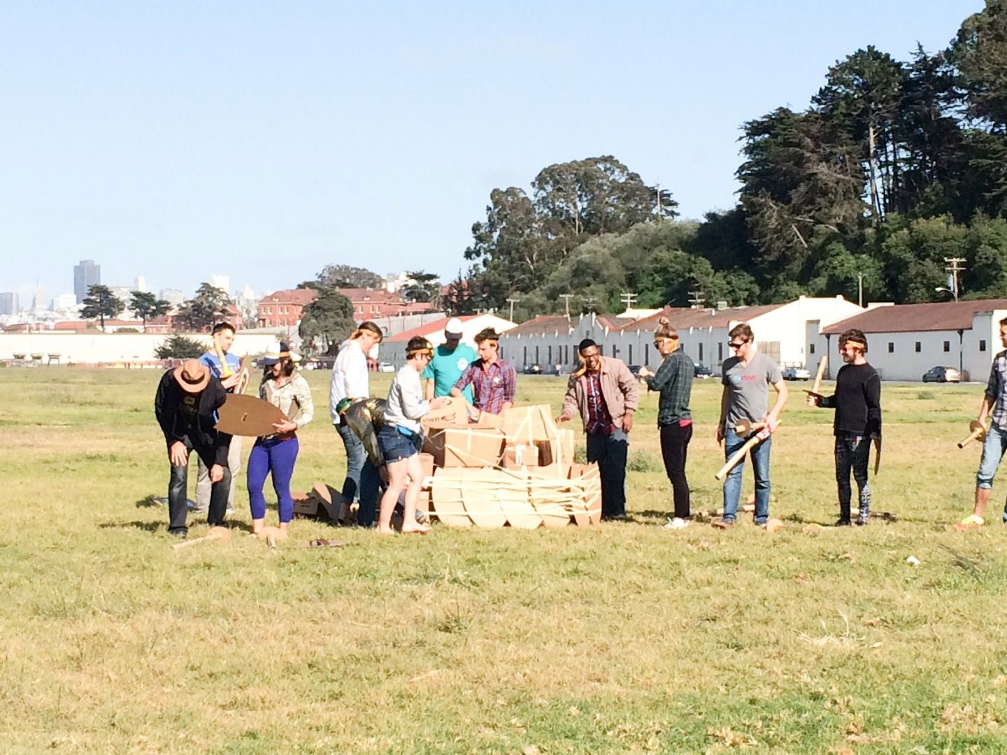 Cardboard Fortress Battle! (capture the Flag) : 10 Steps (with Pictures ...