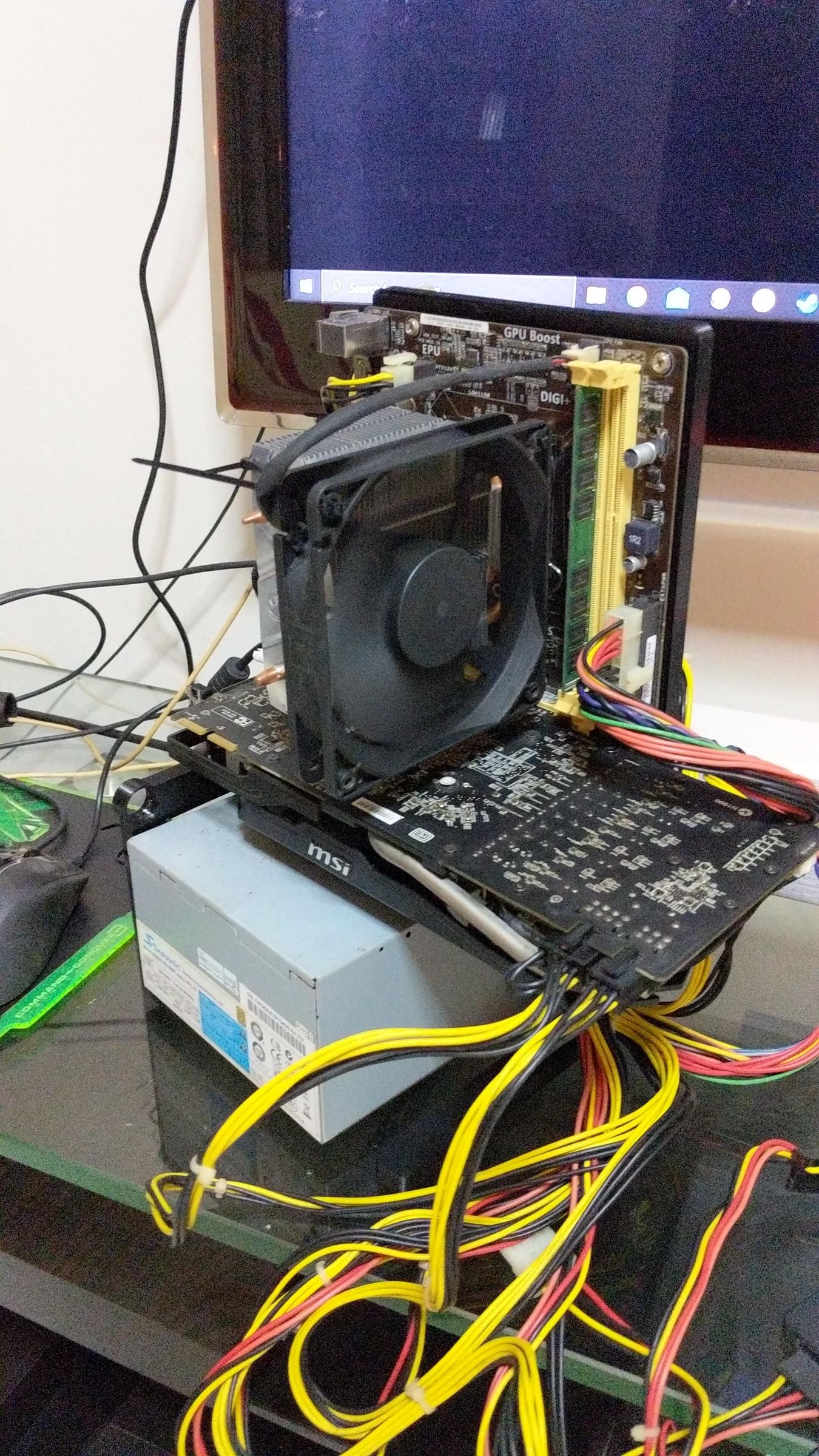 Open Frame Mini ITX PC : 5 Steps (with Pictures) - Instructables