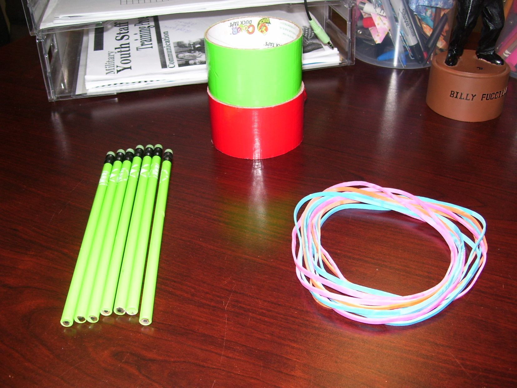 Youth Center Desktop Slingshot Catapult : 7 Steps (with Pictures ...